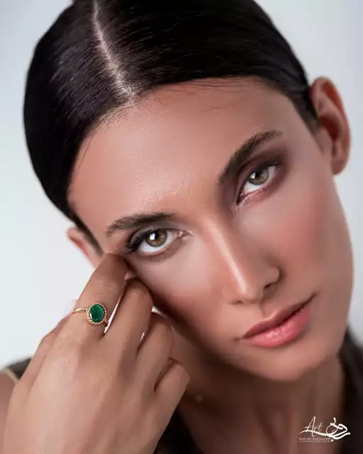 گالری روبی|انگشتر سنگ مالاکیت